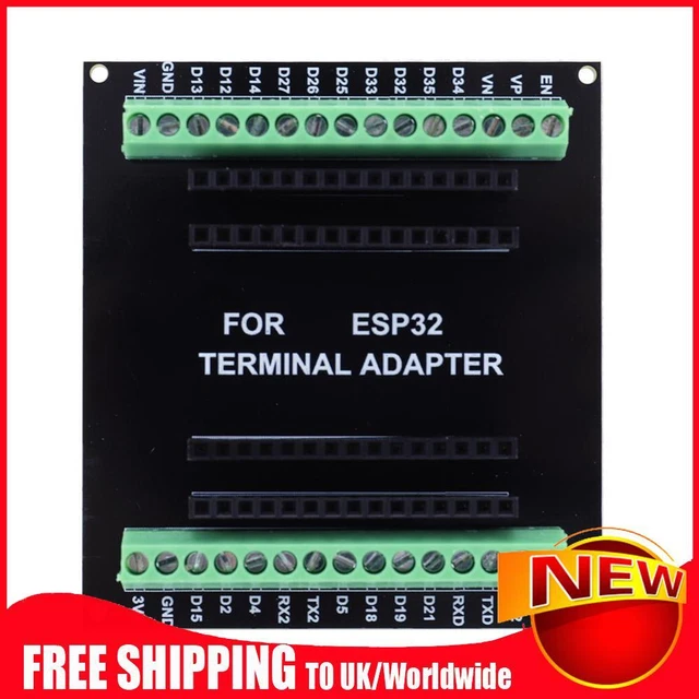 Esp32 Gpio 1 Into 2 Breakout Board Cp2102 Nodemcu 32s Lua Breakout