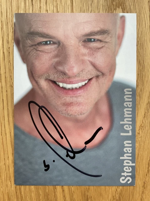 ORG. AUTOGRAMM VON Stephan Lehmann - Bayern 1, Stadionsprecher FC ...