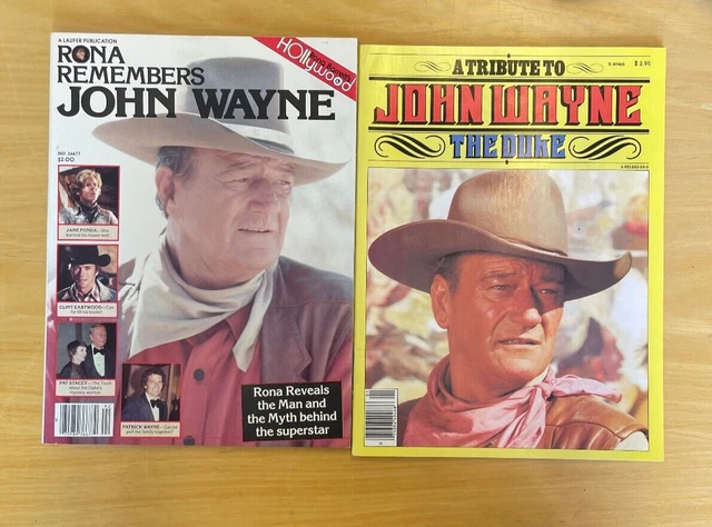 1979 RONA REMEMBERS John Wayne Magazine & A Tribute to John Wayne The ...