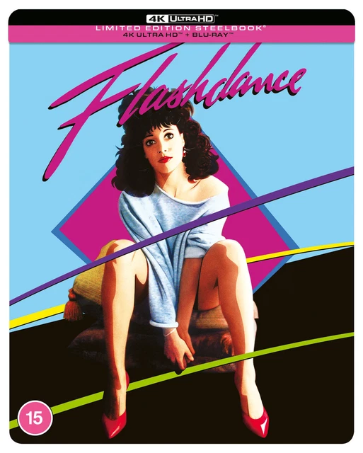 FLASHDANCE (4K UHD Blu-ray) Jennifer Beals Lee Ving Belinda Bauer Phil ...