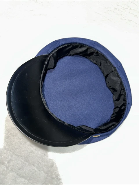 POLICE COP ADULT costume hat cap only Blue Cop uniform Halloween £12.40 ...