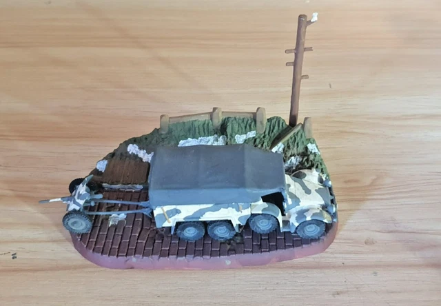 KRUPP PROTZ KFZ.69 & 3.7cm PAK 36 PZ. GRP GUDERIAN DEC 1941 BUILT 1/76 ...