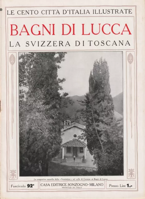 BAGNI DI LUCCA - La Svizzera di Toscana - Anni 1920 EUR 2,99 - PicClick IT