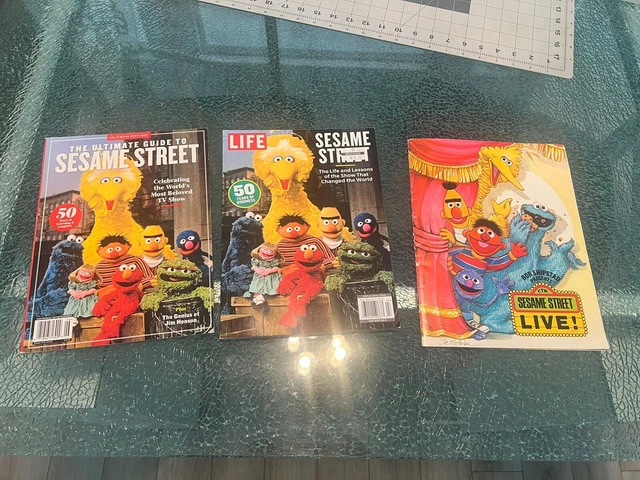 LIFE MAGAZINE SESAME Street 50 Years Of Kindness Sesame Street Live Lot ...