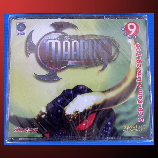 GIOCO PER PC: MAABUS Microforum Italia anno 1995 3 CD-ROM EUR 12,50 ...