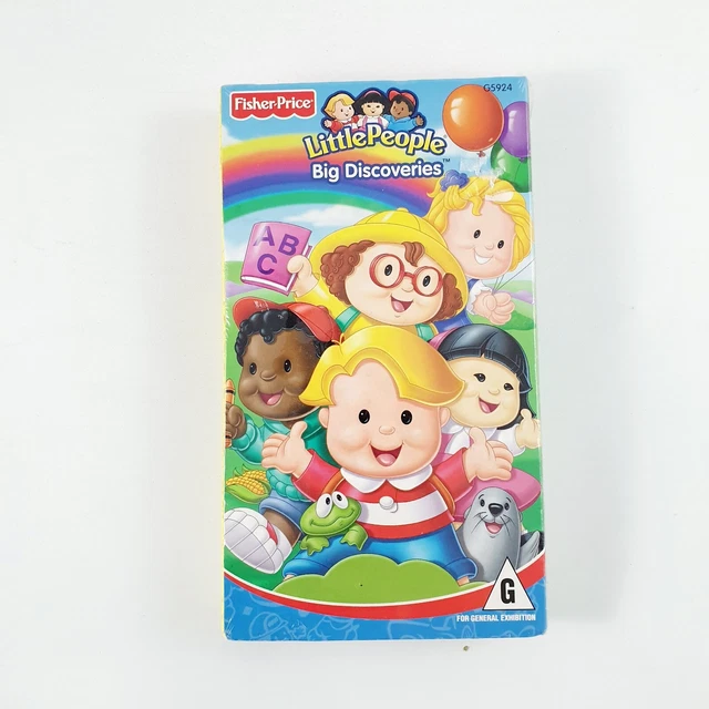 LITTLE PEOPLE BIG Discoveries Fisher Price (2004, VHS) PAL Brand New ...