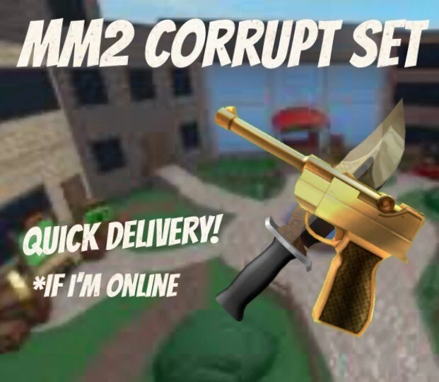ROBLOX MURDER MYSTERY 2 Corrupt Set | Corrupt And Luger | Quick ...