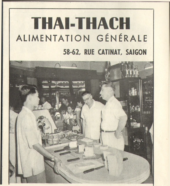 VIETNAM GENERAL FOOD Advertisements Thai-Thach Rue Catinat 1953 $5.38 ...