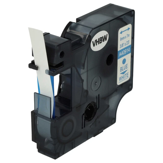 CINTA ETIQUETAS PARA Dymo LabelPoint 150 300 350 200 250 100 azul ...