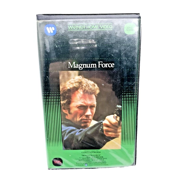 MAGNUM FORCE (CLAMSHELL VHS, 1995, Clint Eastwood) EUR 11,17 - PicClick FR