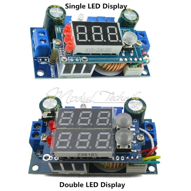 MPPT SOLAR PANEL Controller 5A DC-DC Step-down CC/CV Charging Module LED Display EUR 10,23 ...