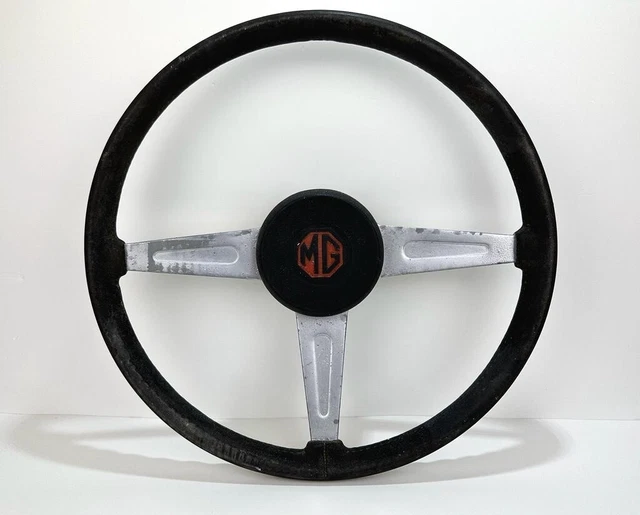 VINTAGE 39CM MGB MGB Steering Wheel Clock Steering Wheel £143.20 ...