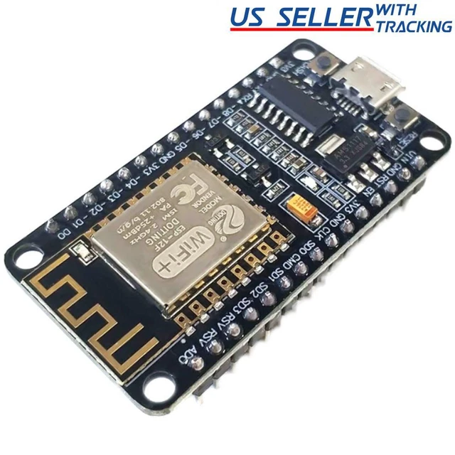 ESP8266 ESP-12E WIFI Microcontroller USB Development Board Arduino ...