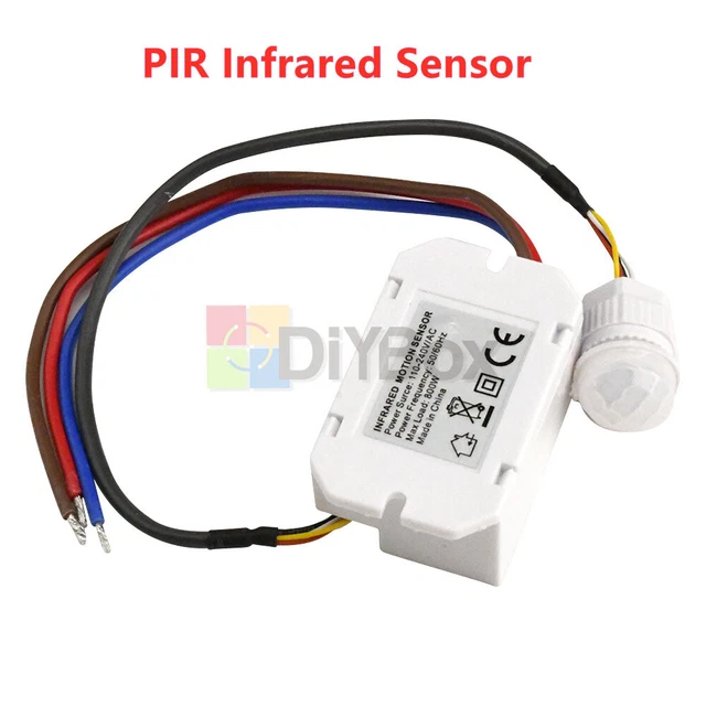 10M PIR INFRARED Motion Sensor Switch Automatic Human Body Detector AC ...