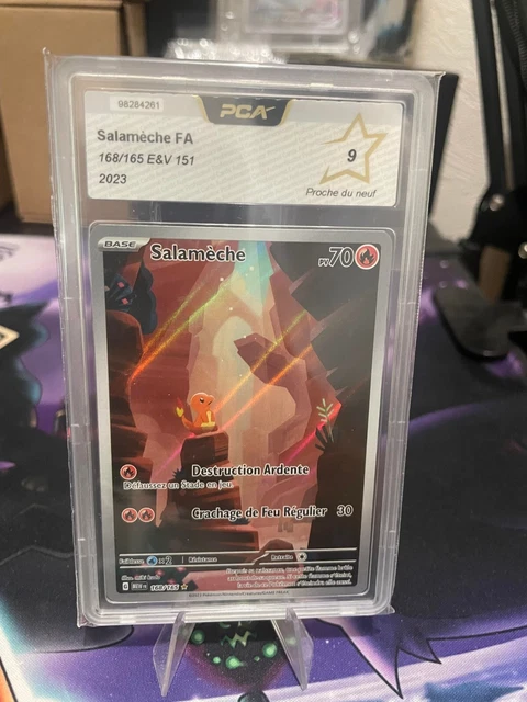 CARTE POKÉMON SALAMÈCHE FA 168/165 Pokémon 151 PCA 9 EUR 60,00 ...