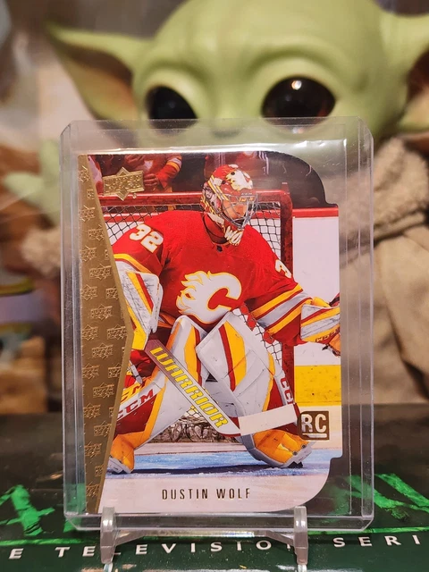DUSTIN WOLF - 2023-24 Upper Deck Retro Die-Cut Gold Rookie Card #RDT-8 ...