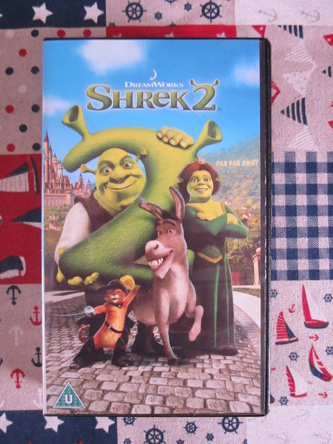 SHREK 2 ORIGINAL 2004 Vhs Video Tape Uk Pal Format Only Ok £5.00 ...