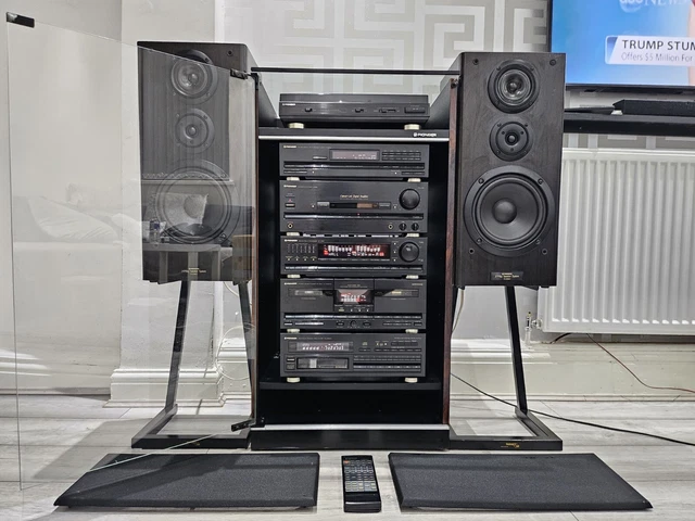 PIONEER 560Z SERIES High-end Hi-Fi Stereo Stack System With Cabinet ...