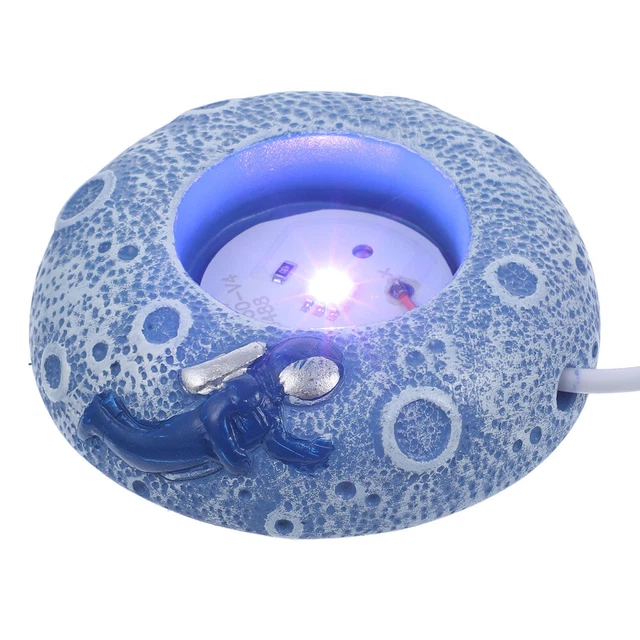 LED LIGHT BASE Crystal Ball Night Small Lighted Curved Shape Display ...