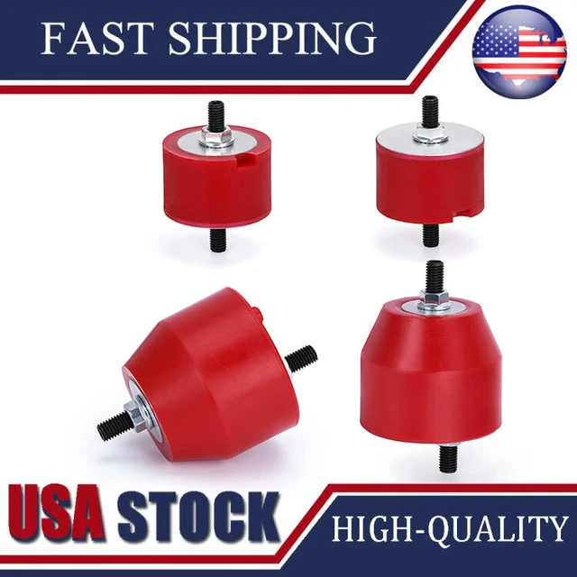 LEFT + RIGHT Engine Motor+Transmission Mount Mounts Set Of 4 Fit For ...