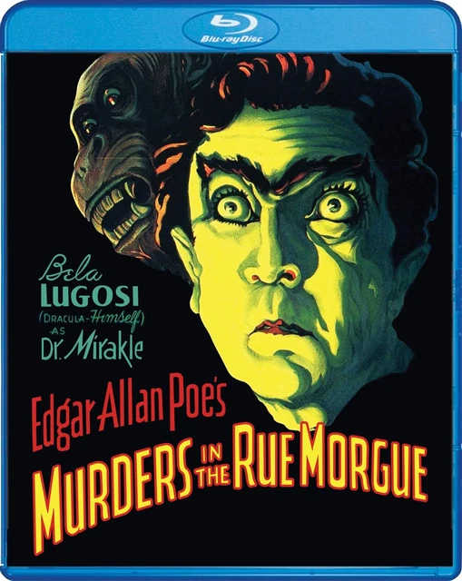 MURDERS IN THE Rue Morgue (Blu-ray) Bela Lugosi Sidney Fox Leon Waycoff ...