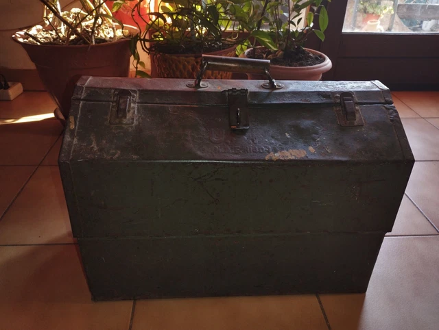 TRÈS ANCIENNE CAISSE a outil US NAVY Toolbox WWII EUR 200,00 - PicClick FR