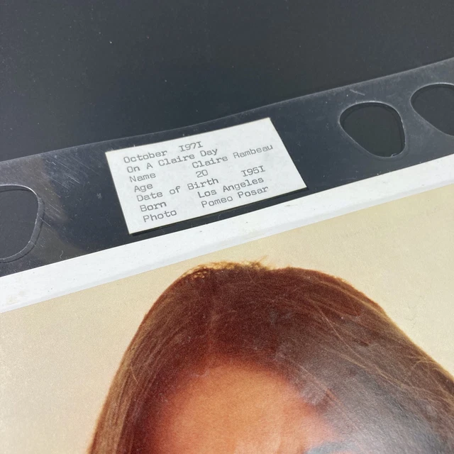 VINTAGE OCTOBER 1971 Playboy Magazine Playmate Centrefold Poster Claire ...