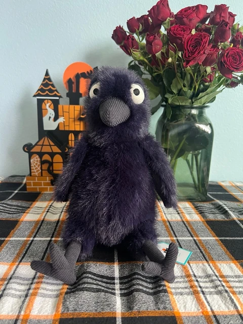 JELLYCAT HOCUS CROW 23cm - Halloween Mystery Tour Friend NEW w/Tag ...