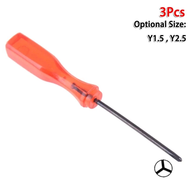 COMPACT AND PORTABLE Y Tip Tri Wing Screwdriver for Nintendo Game ...