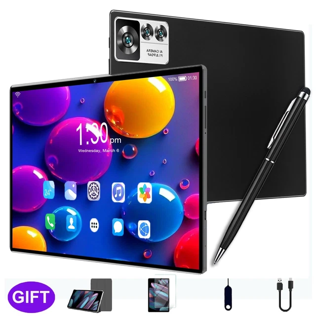 2025 NEW TABLET 16GB RAM 256GB ROM PC 10" Android 15 Tablet 1920*1200 3 ...