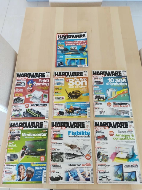 MAGAZINE CANARD PC Hardware N°17 à 22 & Hors Série N°12 EUR 10,00 ...