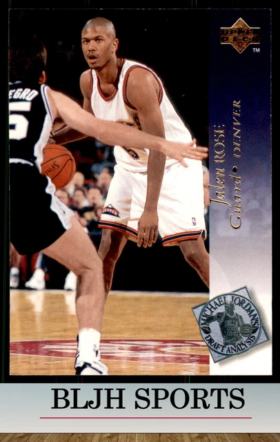 1994 UPPER DECK #184 Jalen Rose Denver Nuggets DA (2A2) EUR 1,63 ...