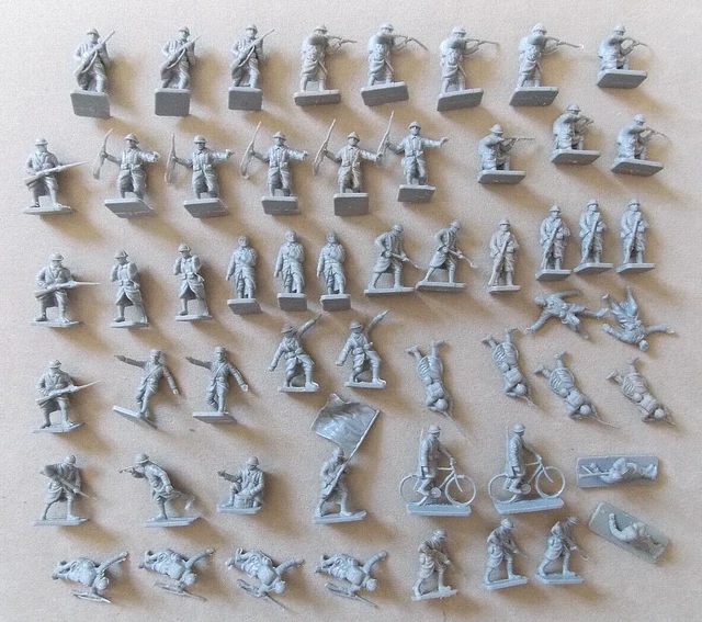 AIRFIX WW1 French Infantry Full Set 1/72 Scale Vintage Figures £14.00 ...