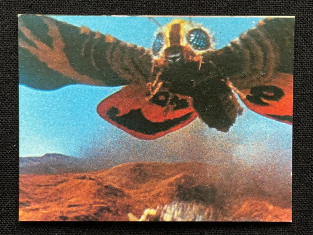 GODZILLA MOTHRA MINI Carte Japonaise TOHO TOEI Menko 2.6x1.9 Rare F/S F ...