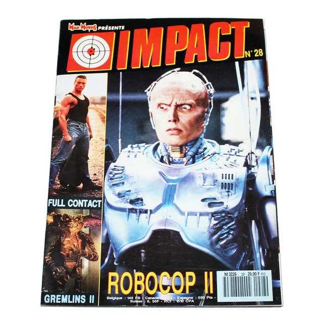 MAGAZINE / REVUE Mad Movies / Impact numéro 28 / Gremlins 2 / Robocop 2 ...