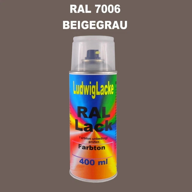 RAL 7006 BEIGE Grise Satiné 400 Ml 1K Spray EUR 14,91 - PicClick FR