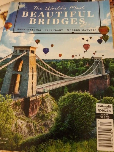 WORLD'S MOST BEAUTIFUL Bridges Magazine 2022 A360 Media £12.00 ...