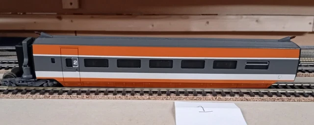 LIMA 2ND CLASS TGV BAR Coach of the French SNCF in Orange & Grey £35.00 ...