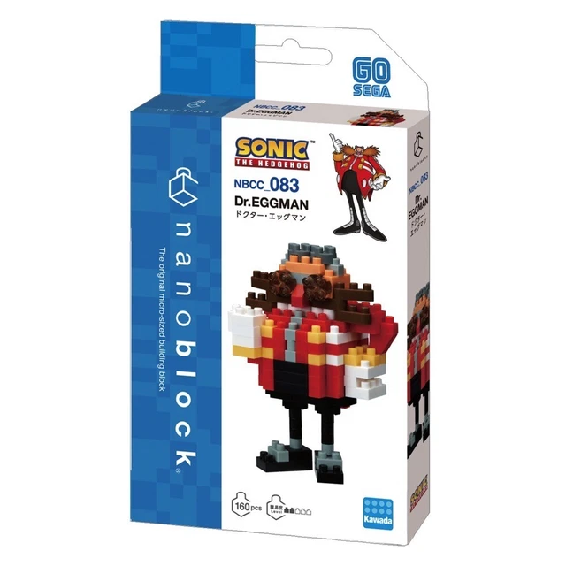 NANOBLOCK SONIC THE Hedgehog: Dr Eggman (NBCC-083) EUR 11,40 - PicClick FR
