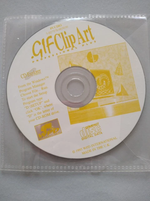 GIF CLIP ART PROFESSIONAL PLUS - Papercraft CD Rom - WPD International ...