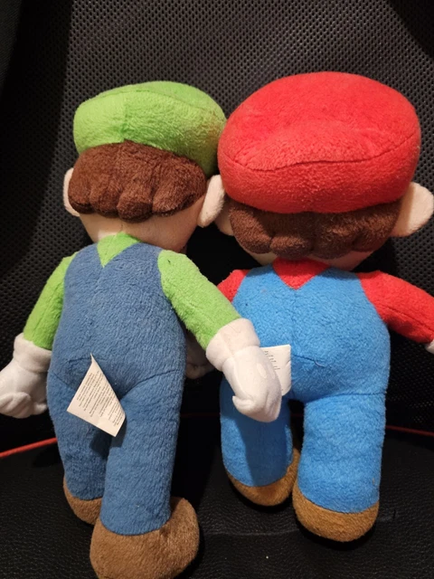 NINTENDO SUPER MARIO 2012 Plush Mario & Luigi Soft Toy £17.99 - PicClick UK