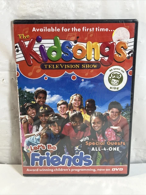 KIDSONGS LET'S BE Friends (DVD) PBS Kids Show 2005 Brand New Sealed £8. ...
