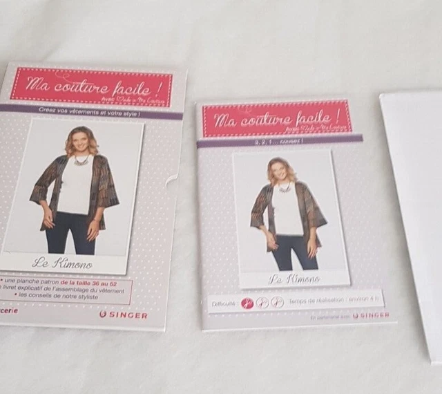 PATRON COUTURE SINGER : le kimono EUR 5,00 - PicClick FR