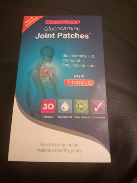 SNOWDEN HEALTHCARE EXTRA Strength Glucosamine Joint 30 Patches Out Of ...