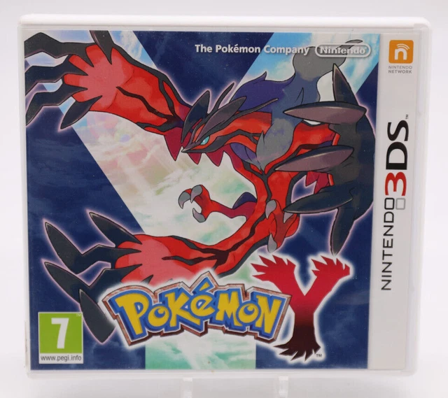 BOITE VIDE POKÉMON Y sur Nintendo 3DS NO GAME EMPTY BOX 100% Authentic ...