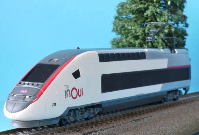 HORNBY JOUEF TGV INOUI SNCF DUPLEX DUMMY CAR from HJ1060 HO SCALE 1:87 ...