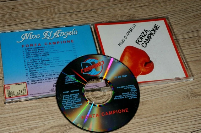 NINO D'ANGELO FORZA campione Canzone Napoletana Neomelodico CD EUR 17 ...