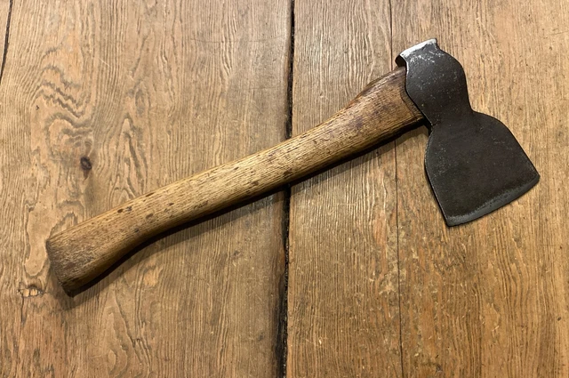 VINTAGE ELWELL HAND Axe Hatchet Camping Axe Bushcraft Wood Chopper Old ...