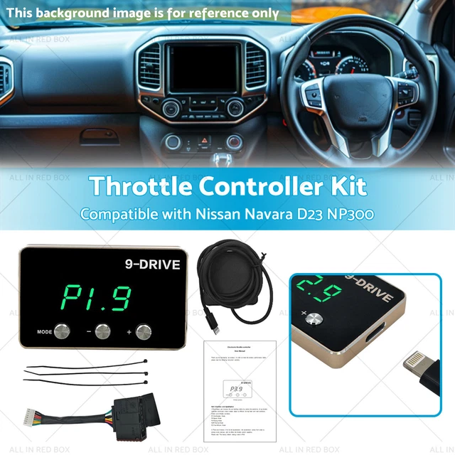 THROTTLE CONTROLLER KIT Suitable for Nissan Navara NP300 D23 2015-2023 ...