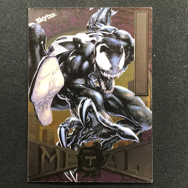 2021-2022 MARVEL SPIDER-MAN Metal Universe VENOM Base #93 EUR 2,56 ...